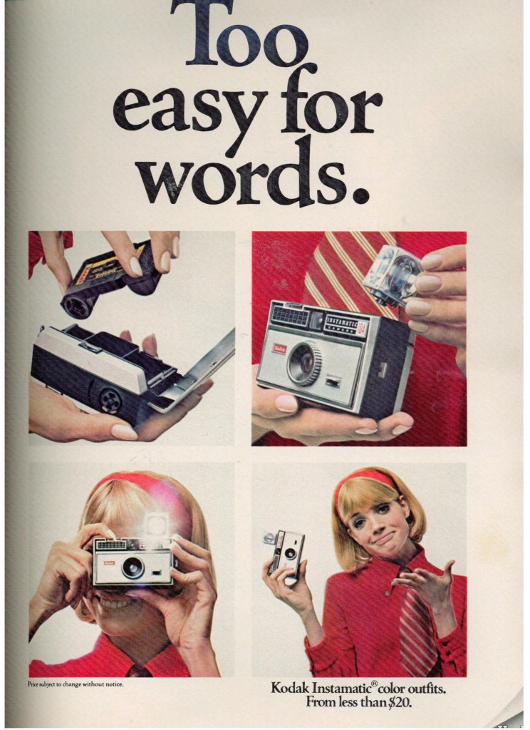Musings from Marilyn » 1960s Kodak Instamatic Camera: The Original ...