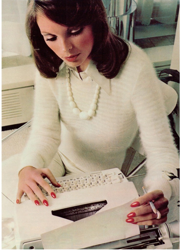 Musings From Marilyn Vintage 70s White Angora