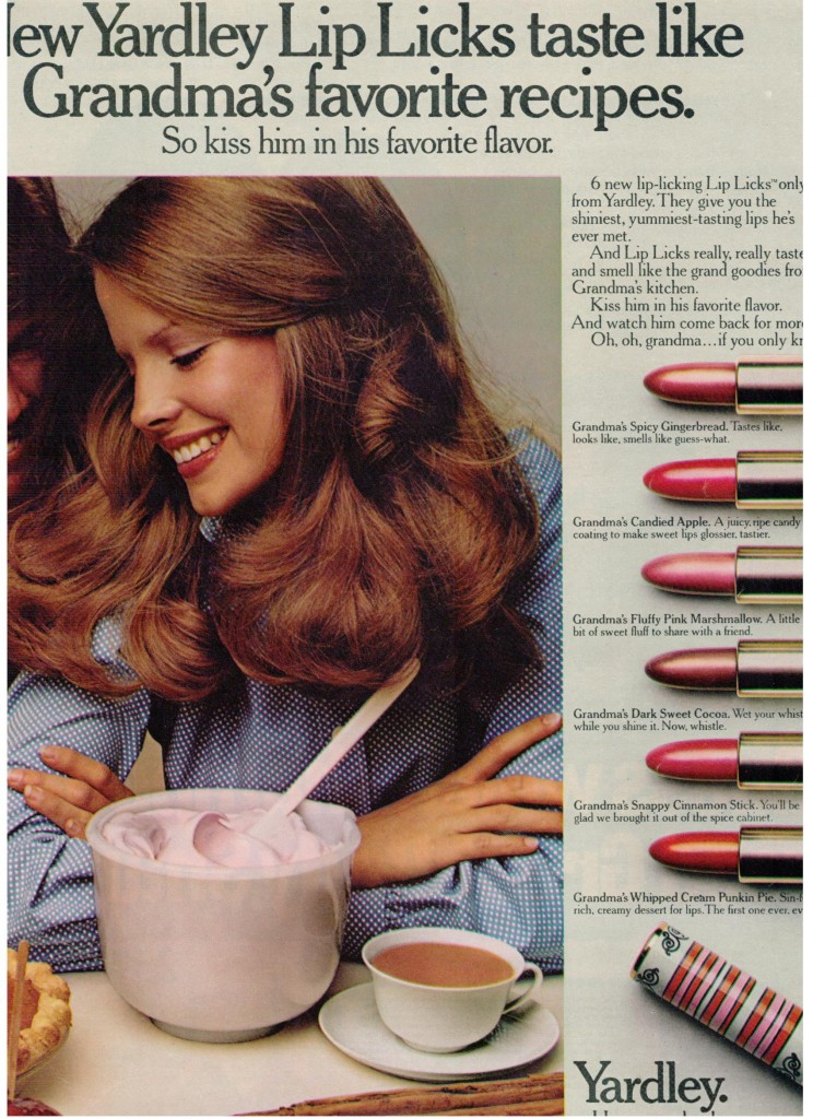 Musings from Marilyn » Really? Yardley of London Grandma’s Lip Licks 1972