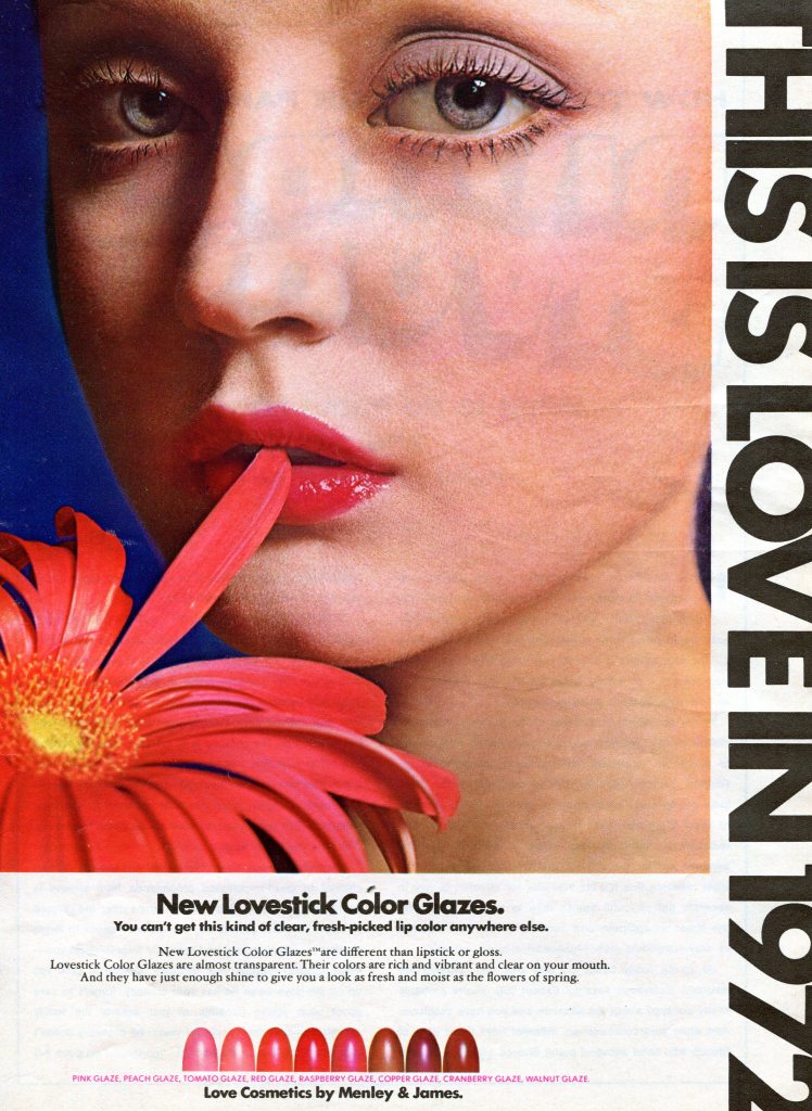Musings from Marilyn » This is Love (Cosmetics) in 1972