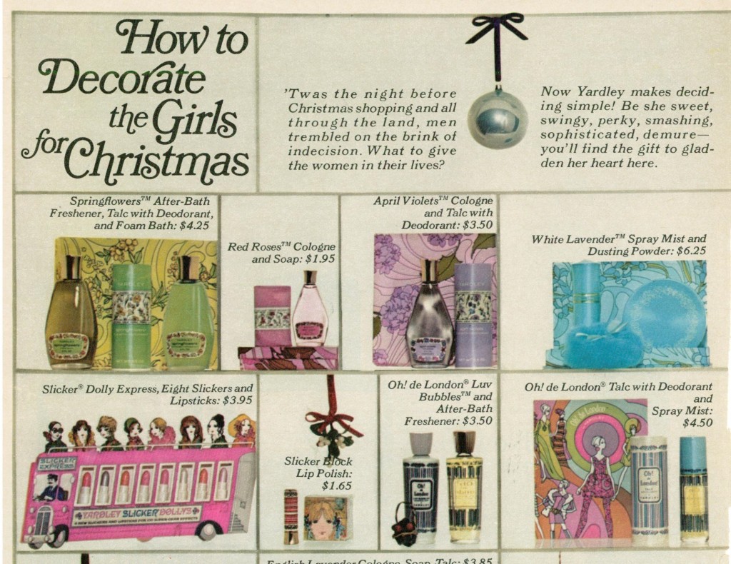 Musings from Marilyn » Vintage 1968 Yardley of London Christmas Gift Sets