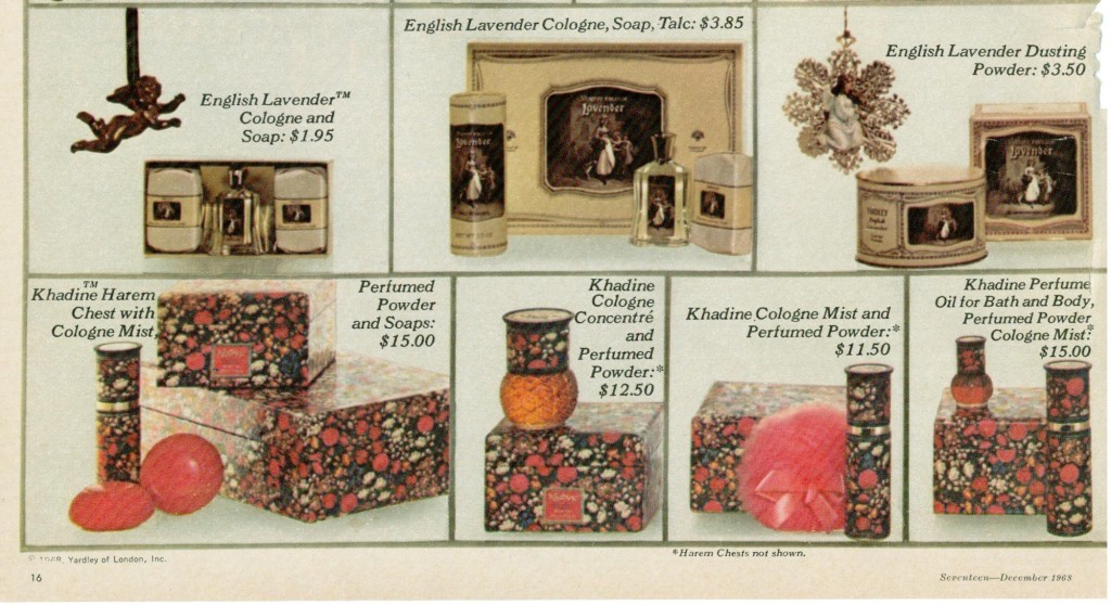 Musings from Marilyn » Vintage 1968 Yardley of London Christmas Gift Sets