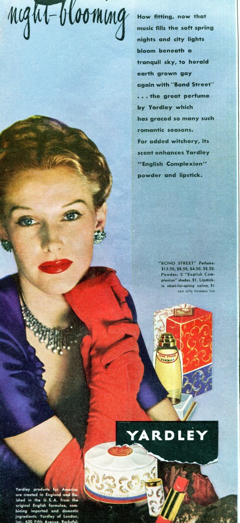 Musings from Marilyn » Yardley of London in Wartime 1945