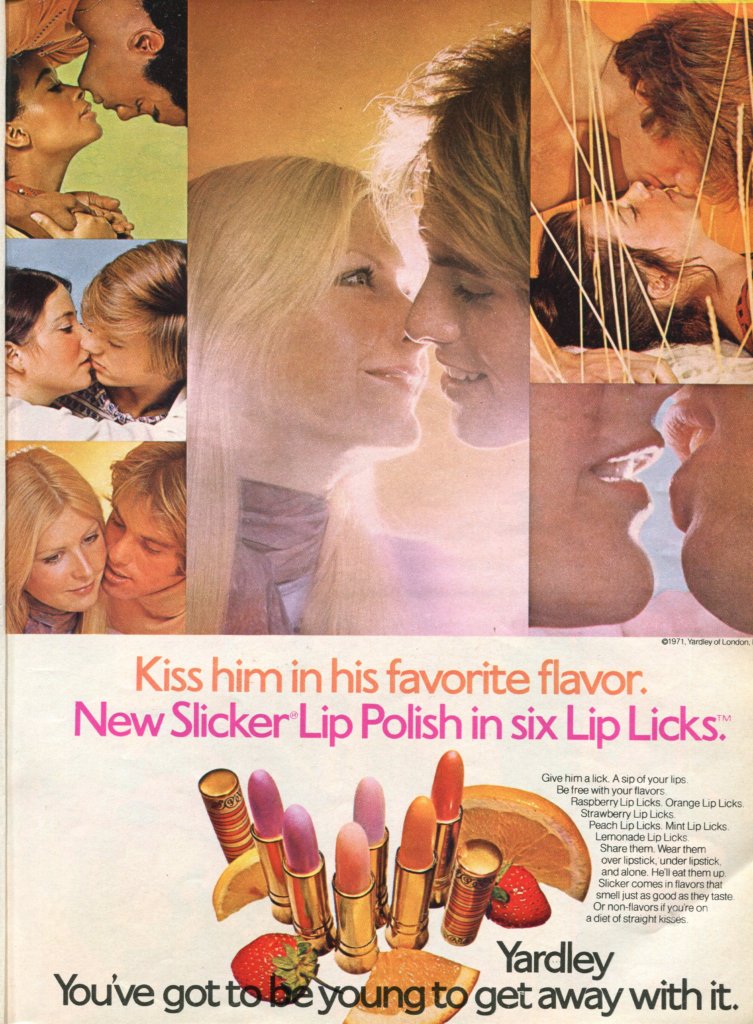 Musings from Marilyn » 1971 Yardley of London Slicker Lip Licks