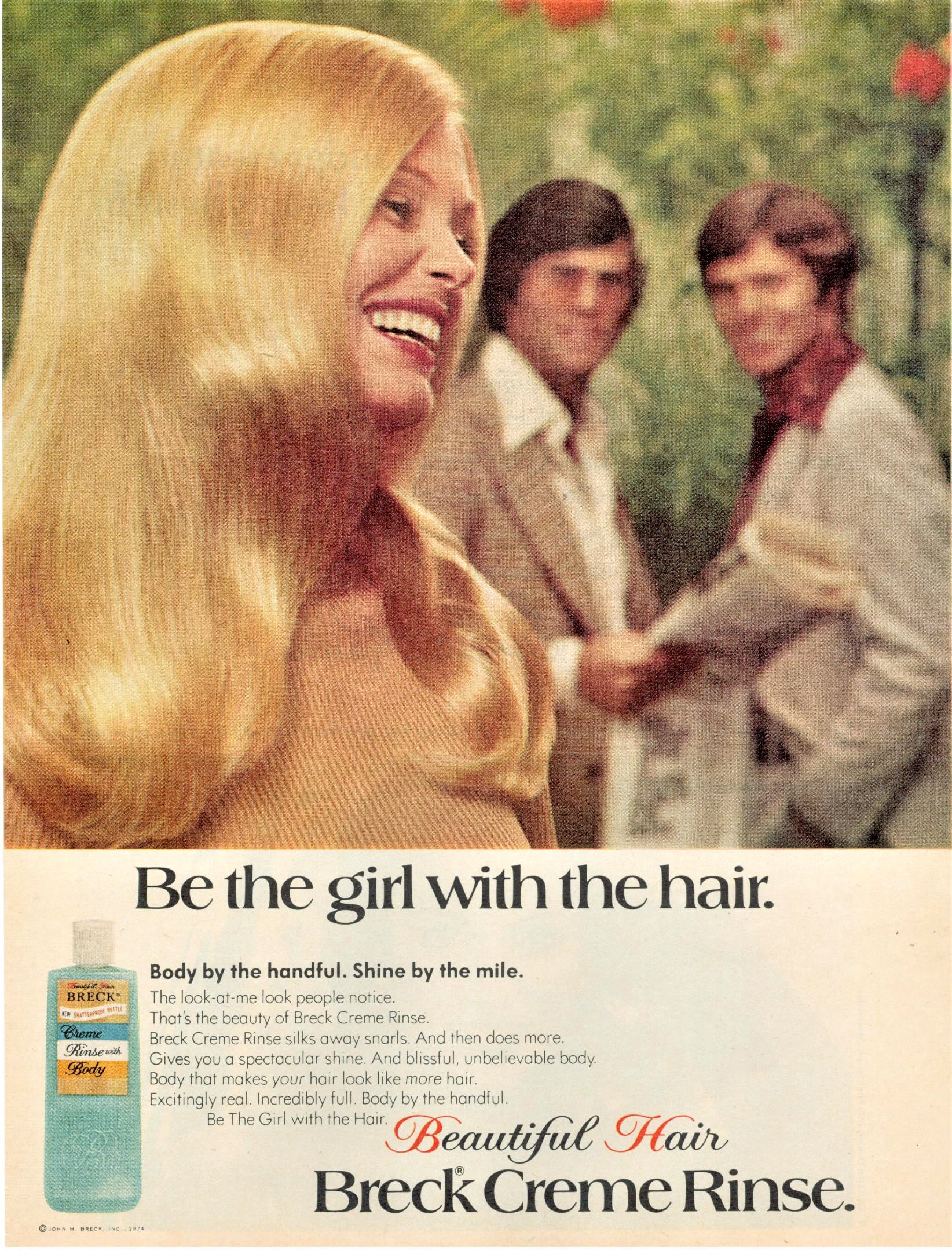 Musings from Marilyn » Breck Creme Rinse for Beautiful Hair, 1974
