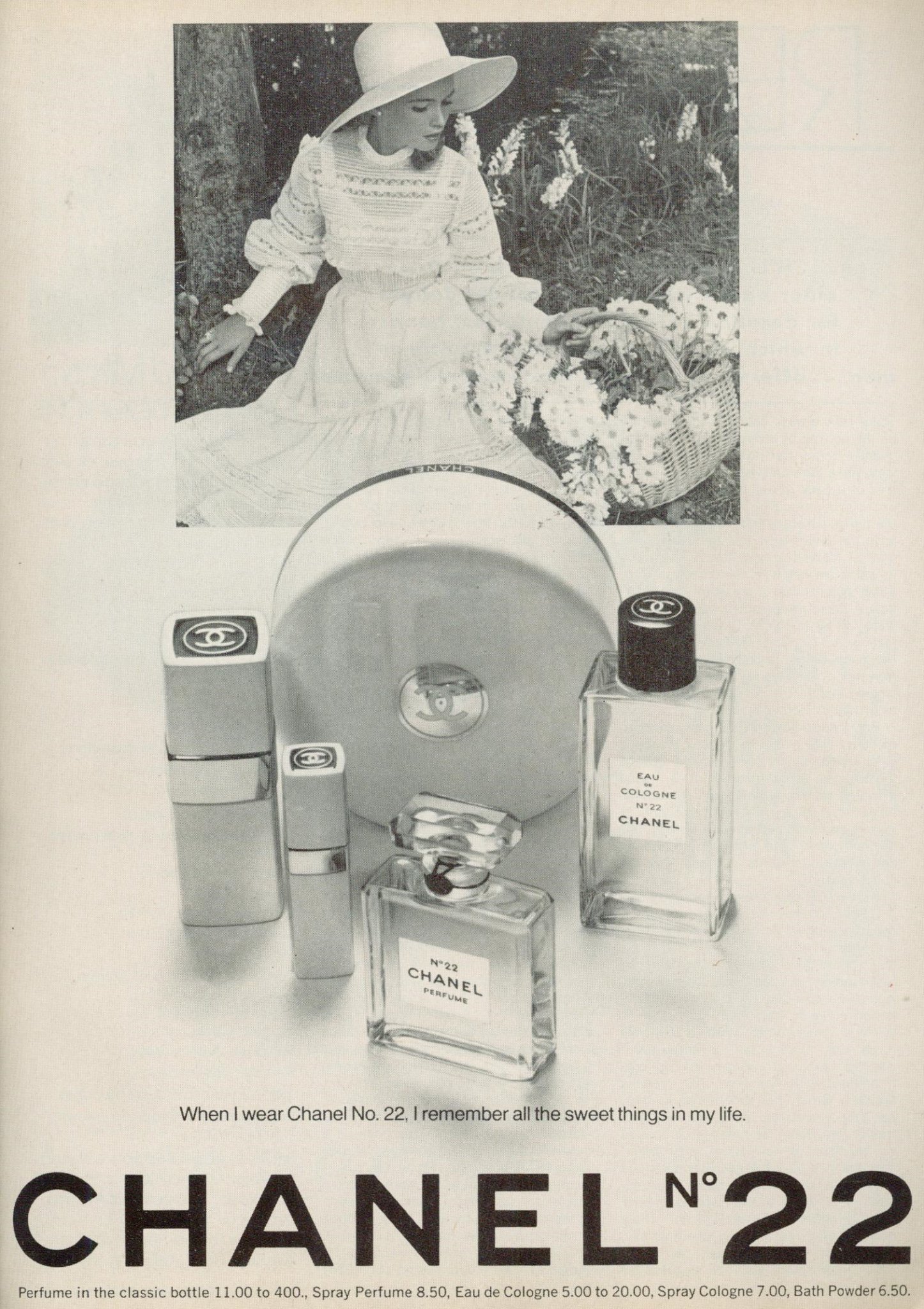 Musings from Marilyn » Sweet Things Chanel No.22 Perfume, 1974
